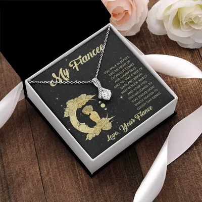 Alluring Necklace For Your Fiancee - 526, A Loving Keepsake From Loved ...