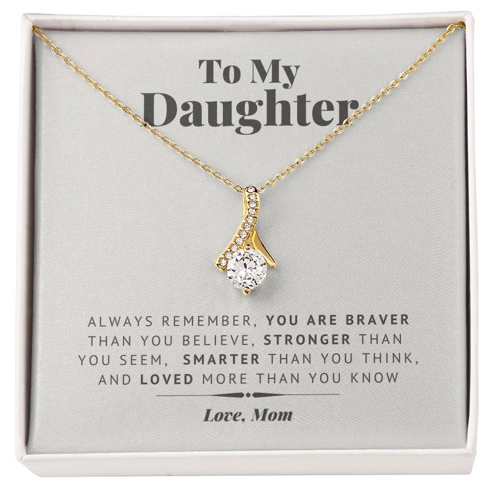 Alluring Necklace - Gift To Daughter, Alluring Beauty Necklace, 14k ...