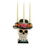 Alluring Skull Candle Holder - Walmart.com