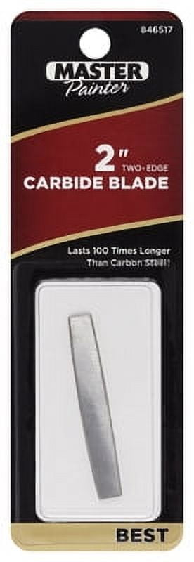 Allway 2 in. W Tungsten Carbide Double Edge Scraper Blade - Walmart.com