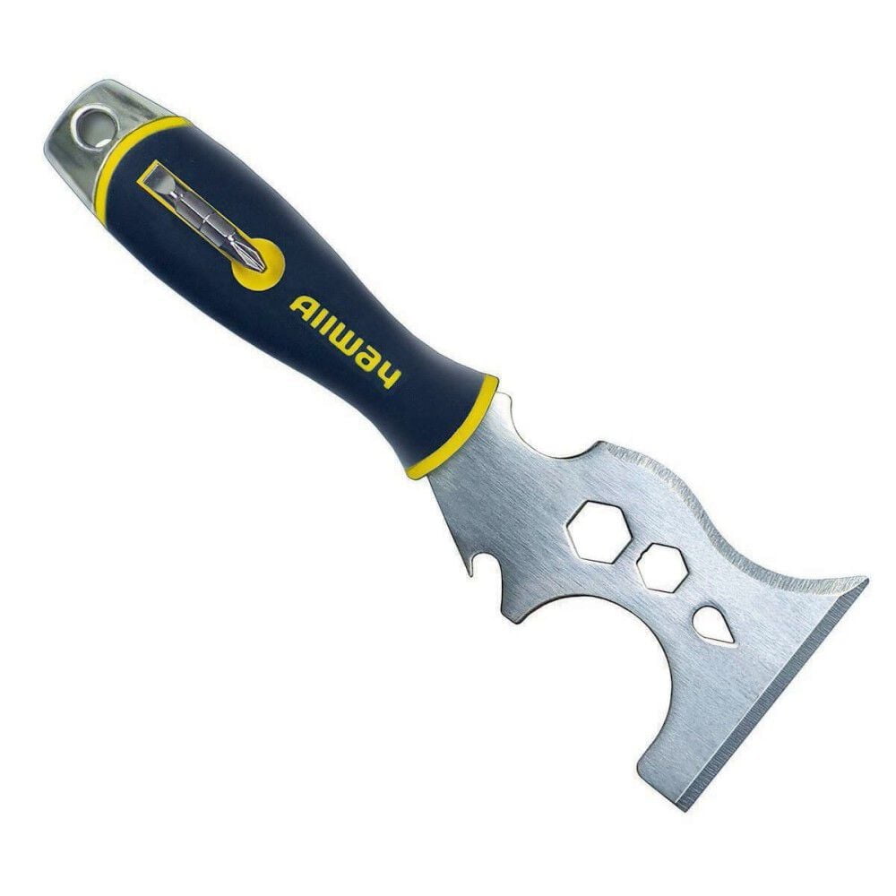 Allway Tools 16-In-1 Soft Grip Hammer End Painter's Multi-Tool ...