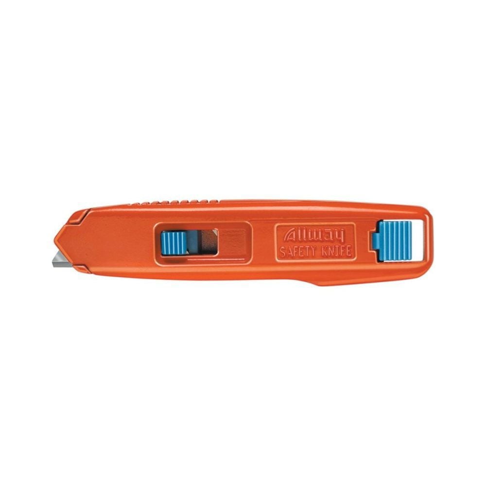 Allway Tools Aluminum Safety Knife with 6 Blades - Walmart.com