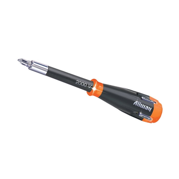 Allway Tools SD41 Allway Tools 4-in-1 Composite Shockproof Screwdriver ...
