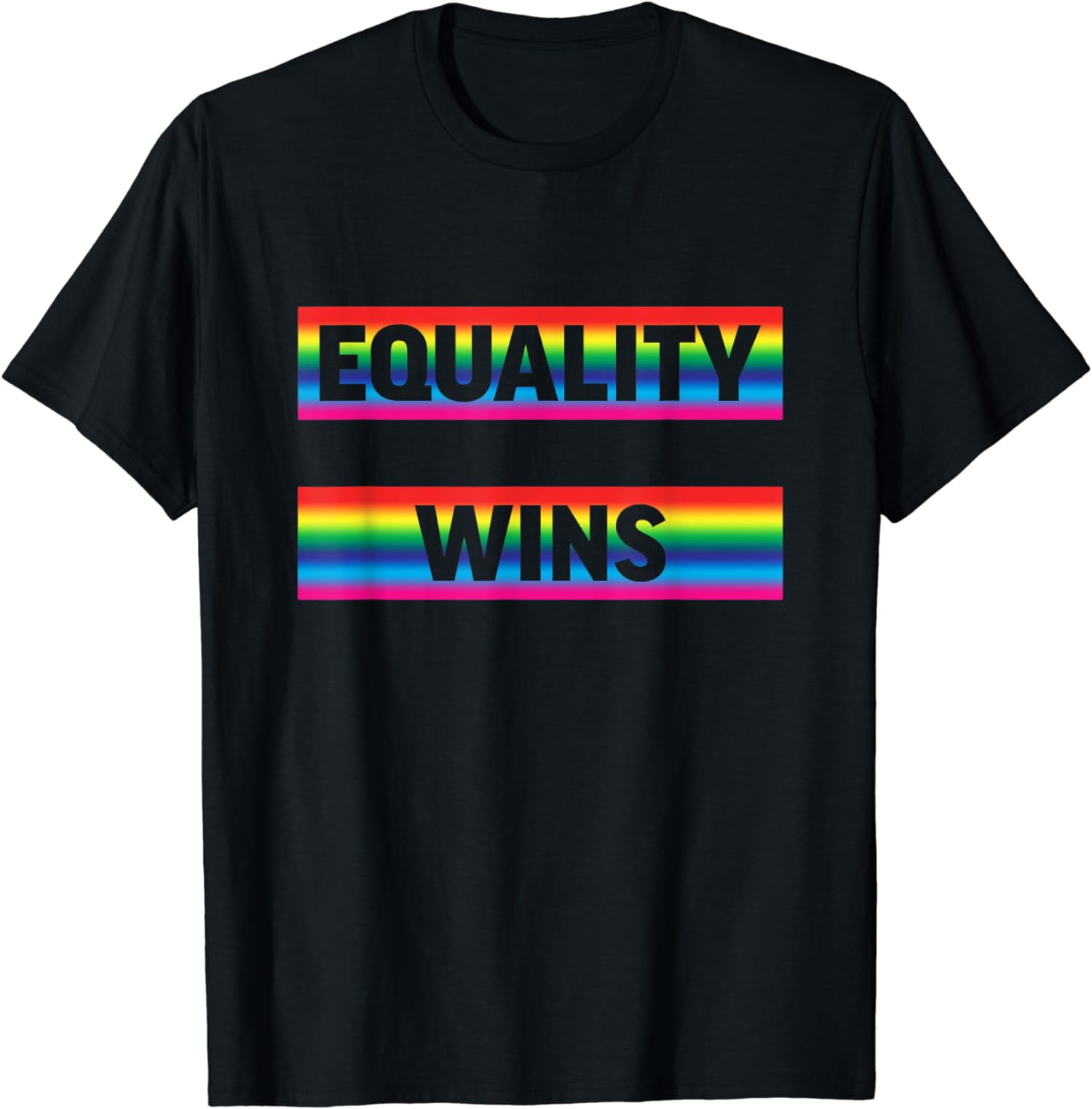 Ally "Equality" Wins Pride Liberal Design T-Shirt - Walmart.com