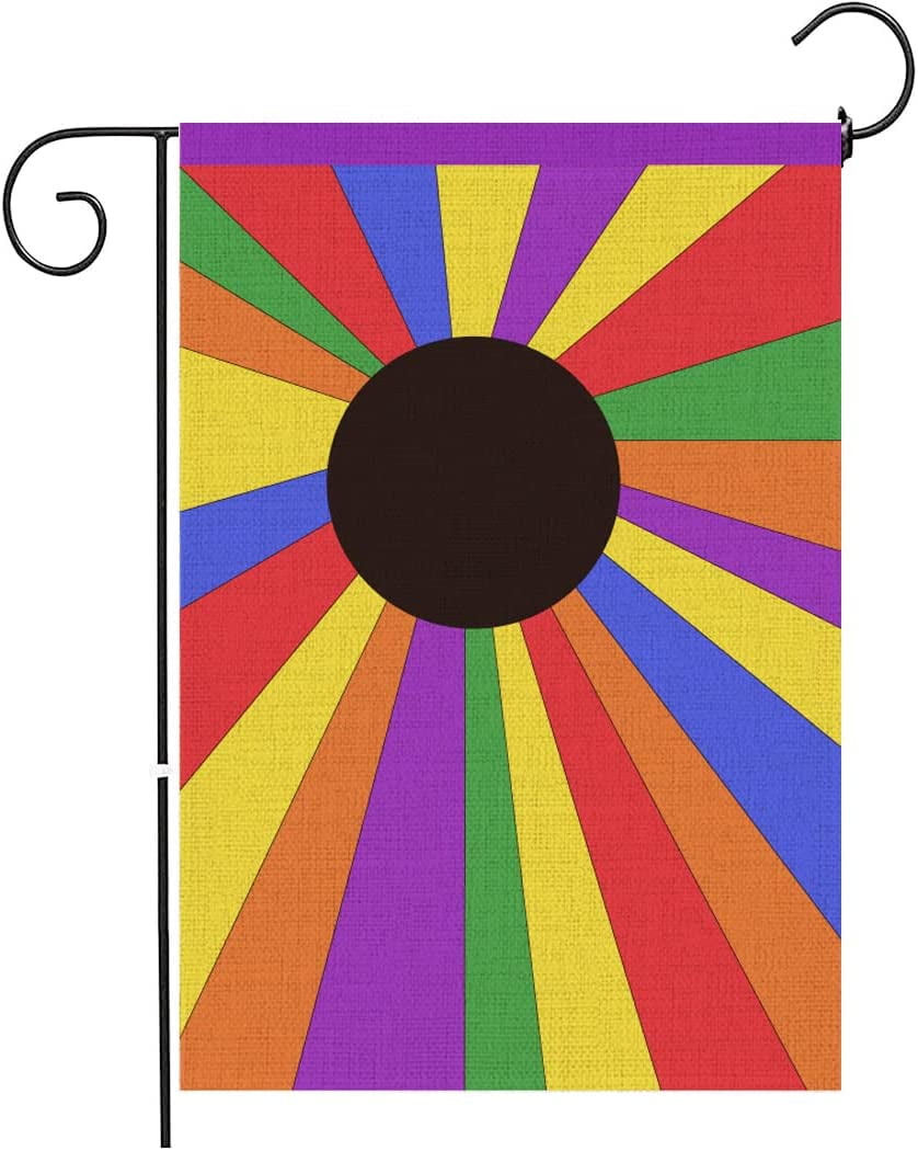 Ally Pride Rainbow Garden Flag, 12.5 x 18 Inch Pride Garden Flag ...
