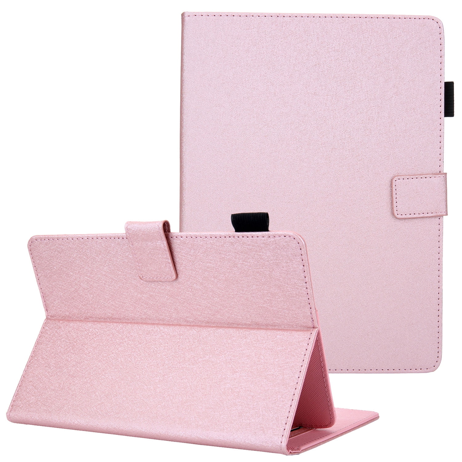 Allytech 10 Inch Universal Tablet Case, PU Leather Folio Stand ...