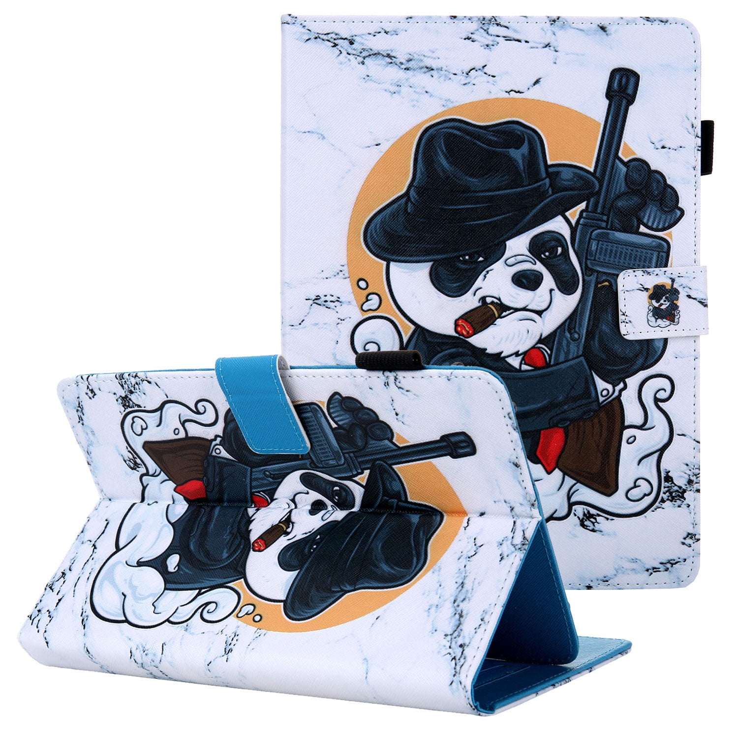 Allytech 7 Inch Universal Tablet Case, PU Leather Kickstand Slim Case ...