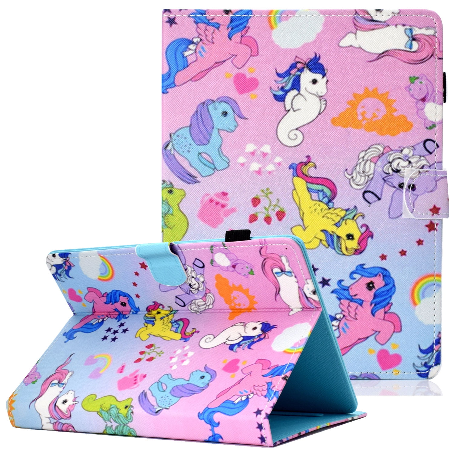 Allytech 8 Inch Tablet Case Stand PU Leather Bumper Cover for Fire HD 8 ...