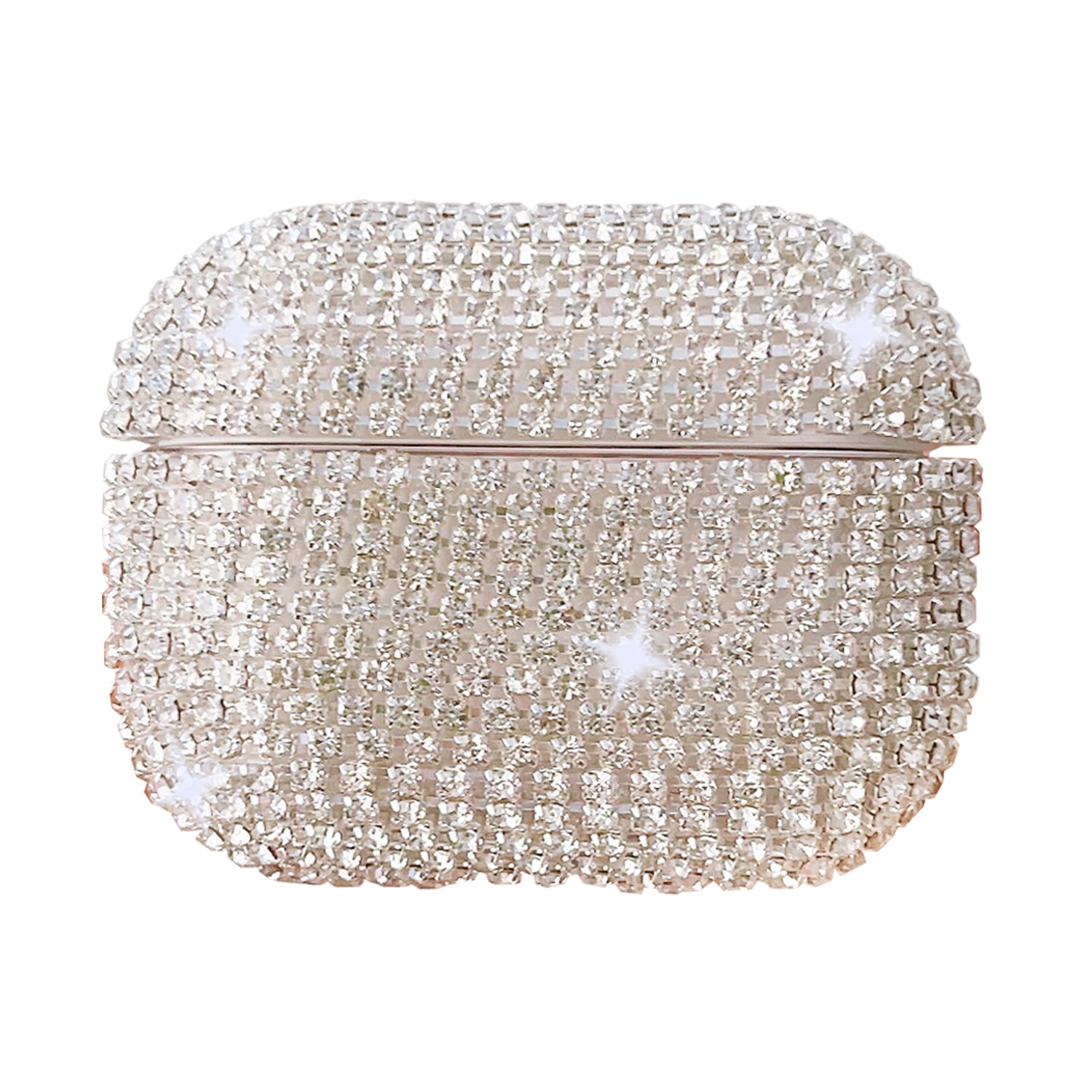 Allytech Apple Glitter Shockproof Earbud Case, Silver - Walmart.com
