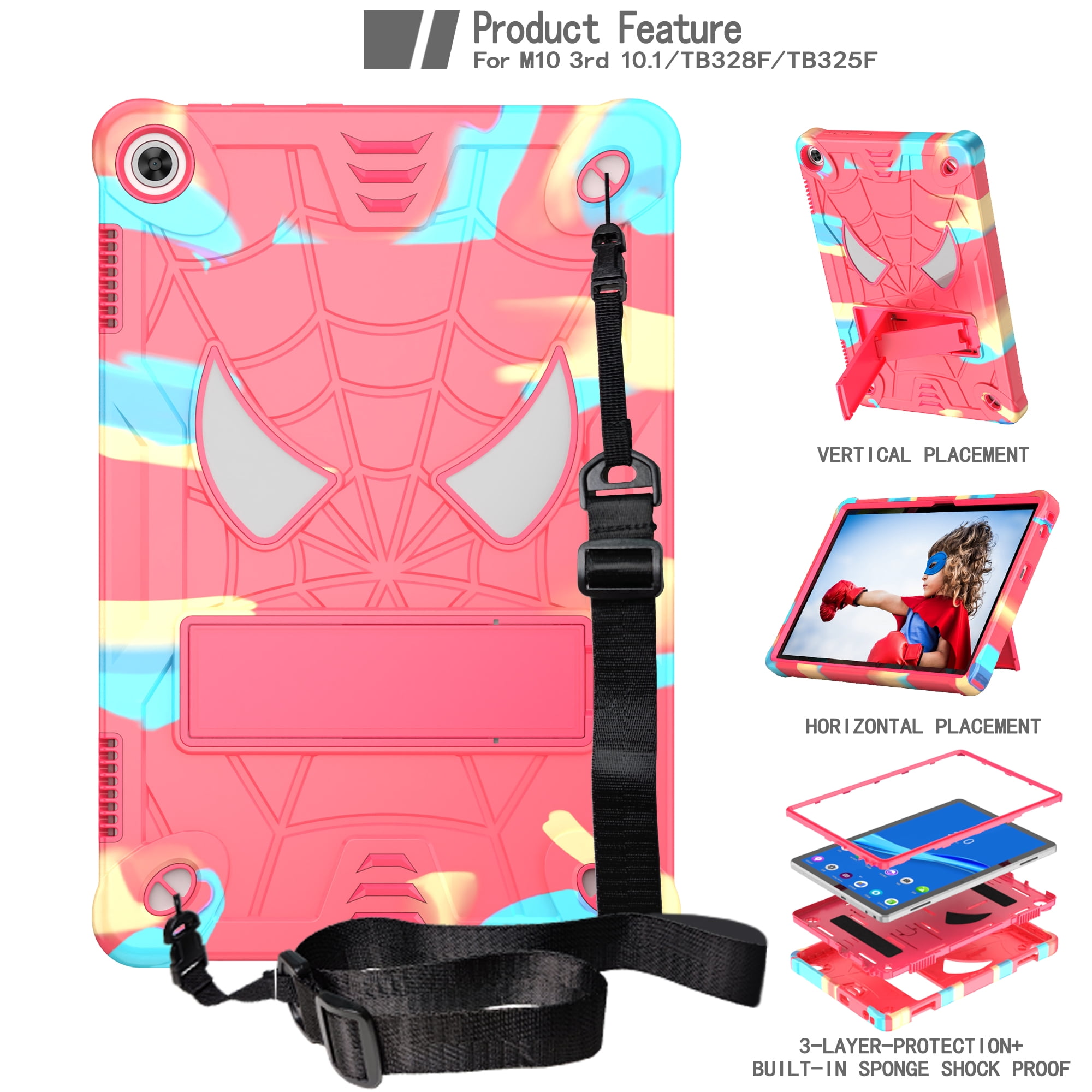 Allytech Case for Lenovo Tab M10 3rd Gen 10.1 inch 2022, Rugged Case ...