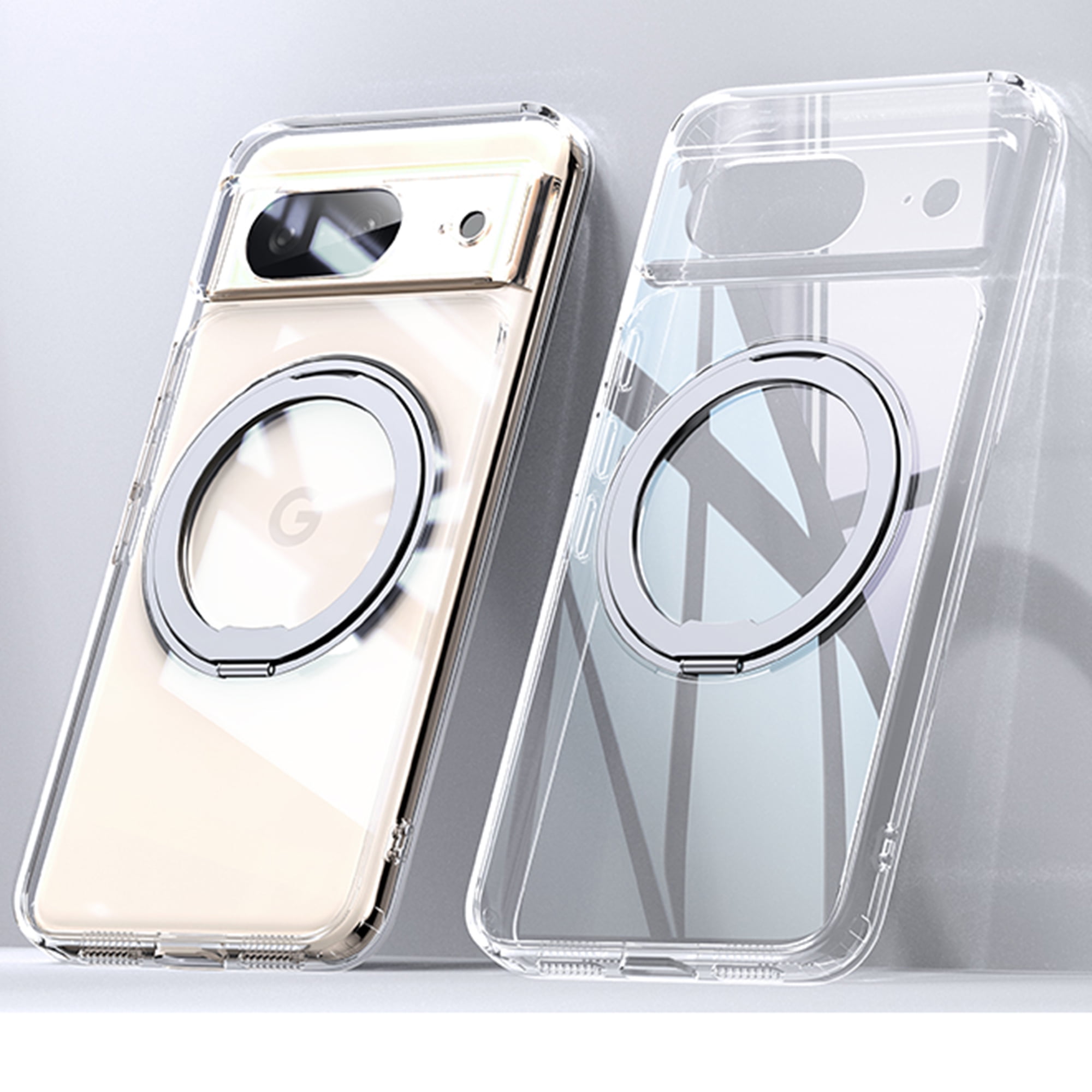 Allytech Clear Case for Google Pixel 8, Compatible with Magsafe, Slim ...