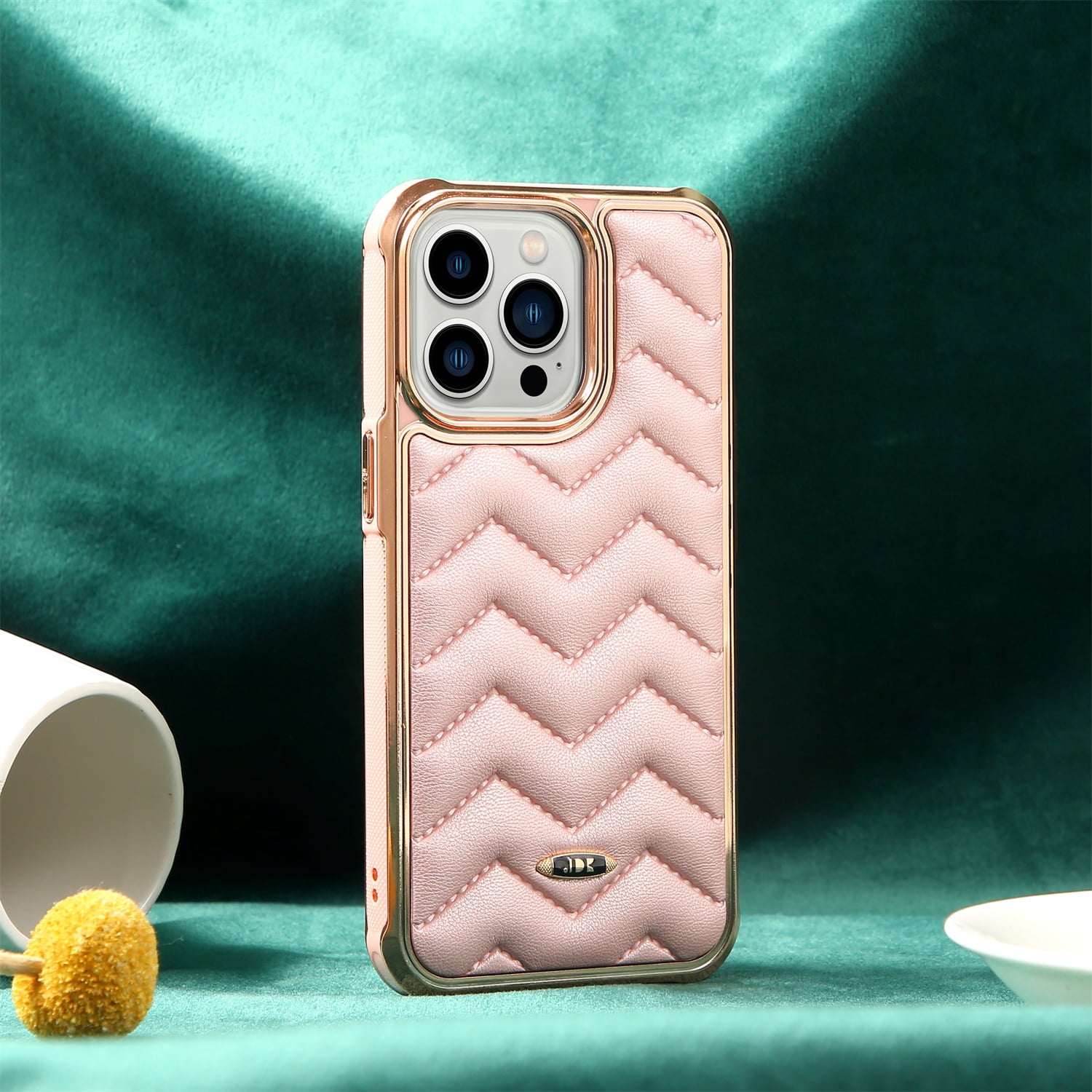 Allytech Compatible with iPhone 12/ 12 Pro Case, Electroplating Frame ...