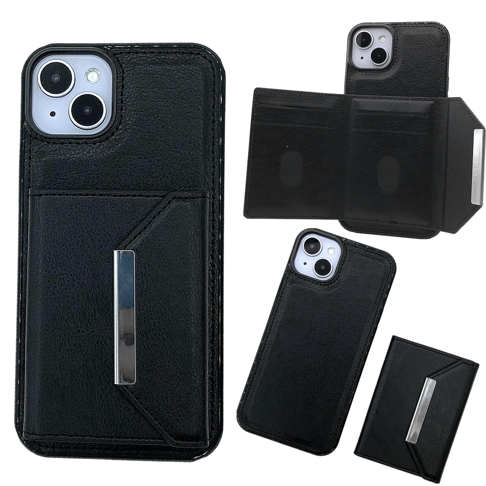 Allytech Detachable Magnetic Wallet Case for iPhone 12 Pro / 12 6.1", 2 ...