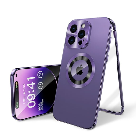 Allytech Double Sided Protection Case for iPhone 13 Pro Max, Buckle ...