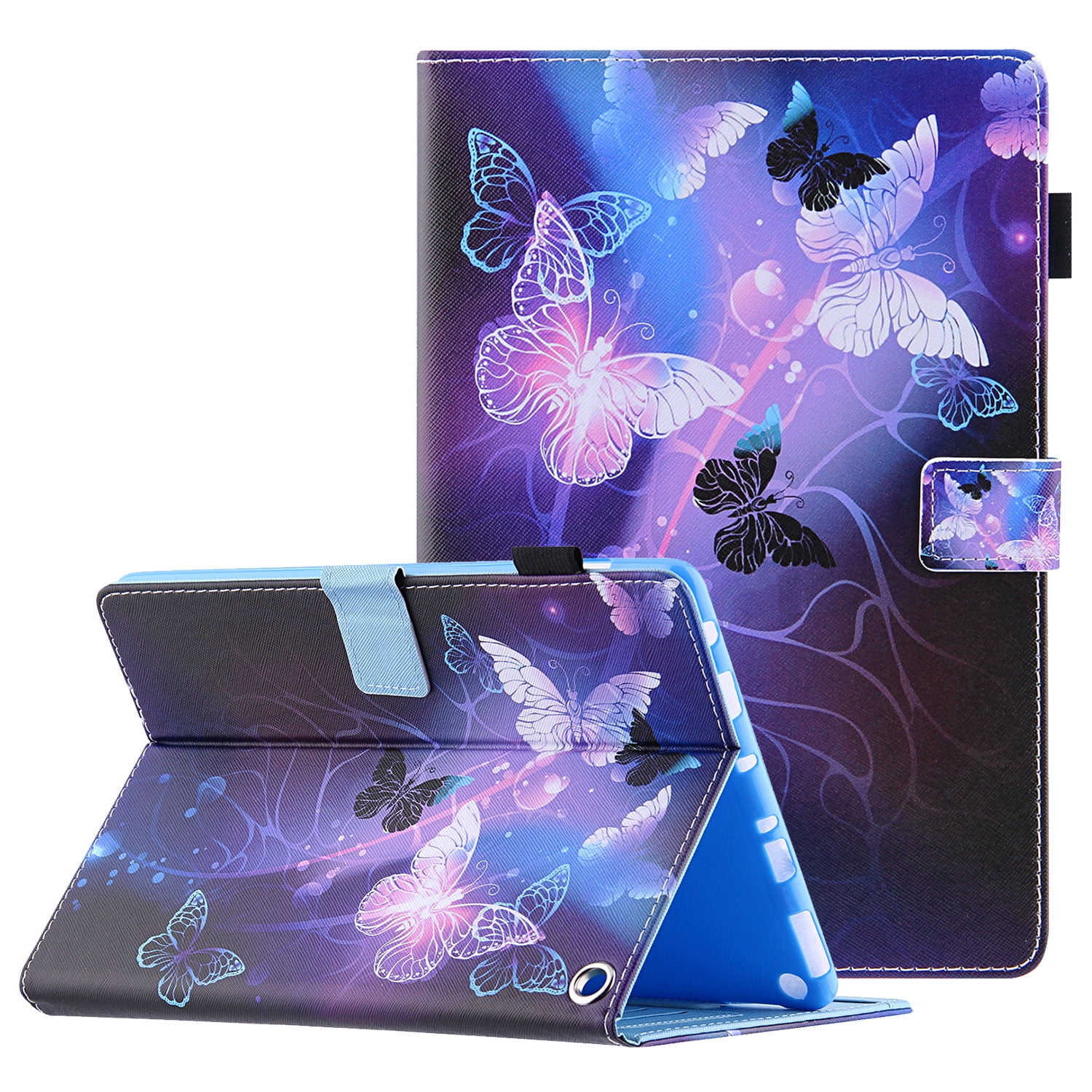 Allytech Fire 7 2022 Case, Fire 7 12th Gen Case, Slim Fit Folio Flip ...