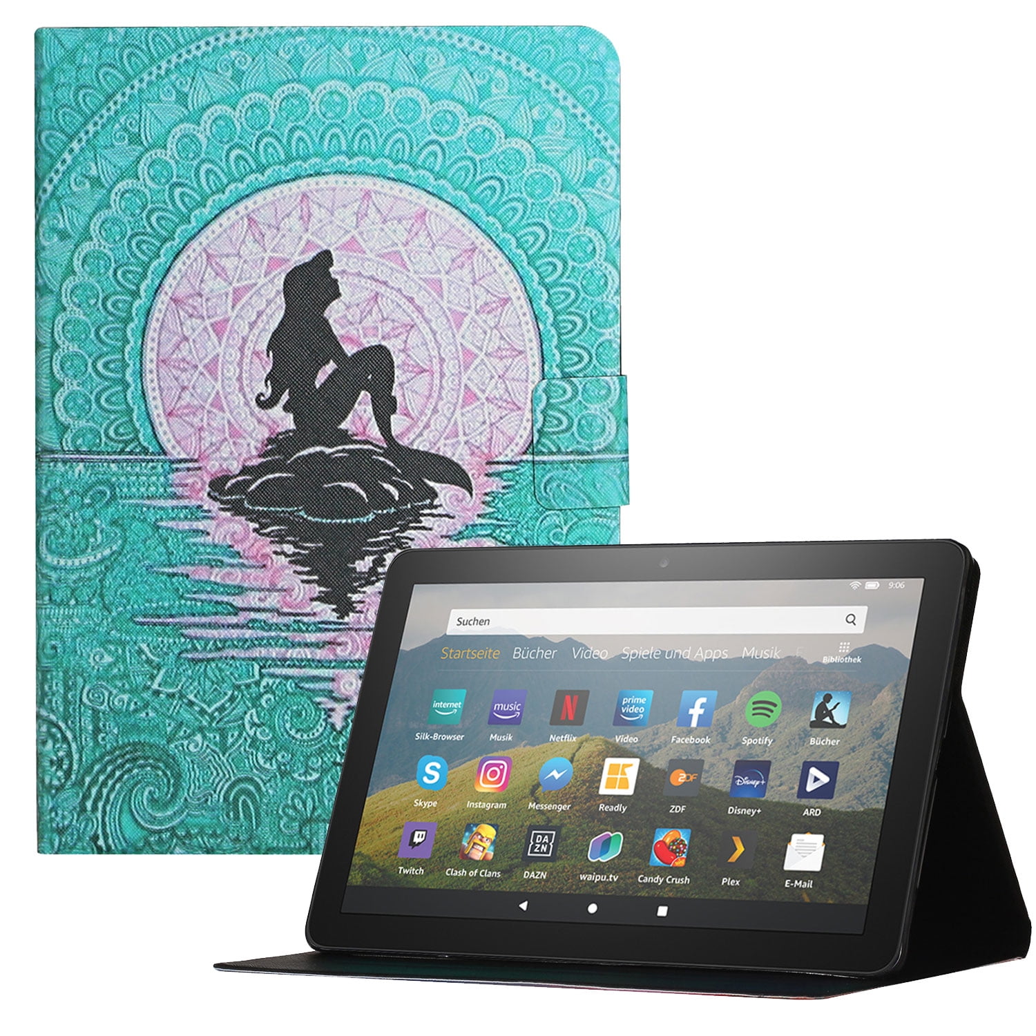 Allytech for Fire HD 10 2021 Protective Case Cover for Kindle Fire HD ...