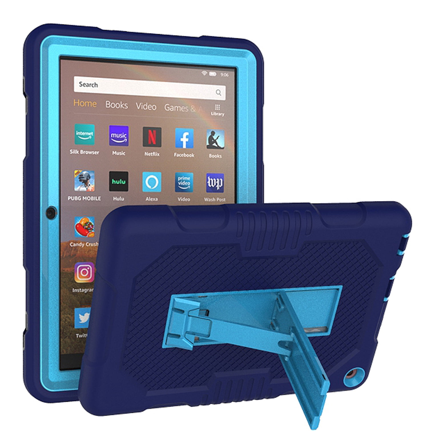 Allytech Fire HD 8 Case 10th Generation, Fire HD 8 Plus Case ...
