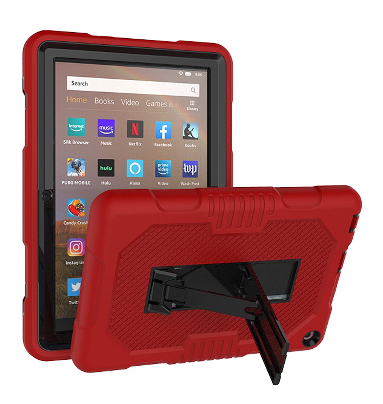 Allytech Fire HD 8 Case 10th Generation, Fire HD 8 Plus Case ...