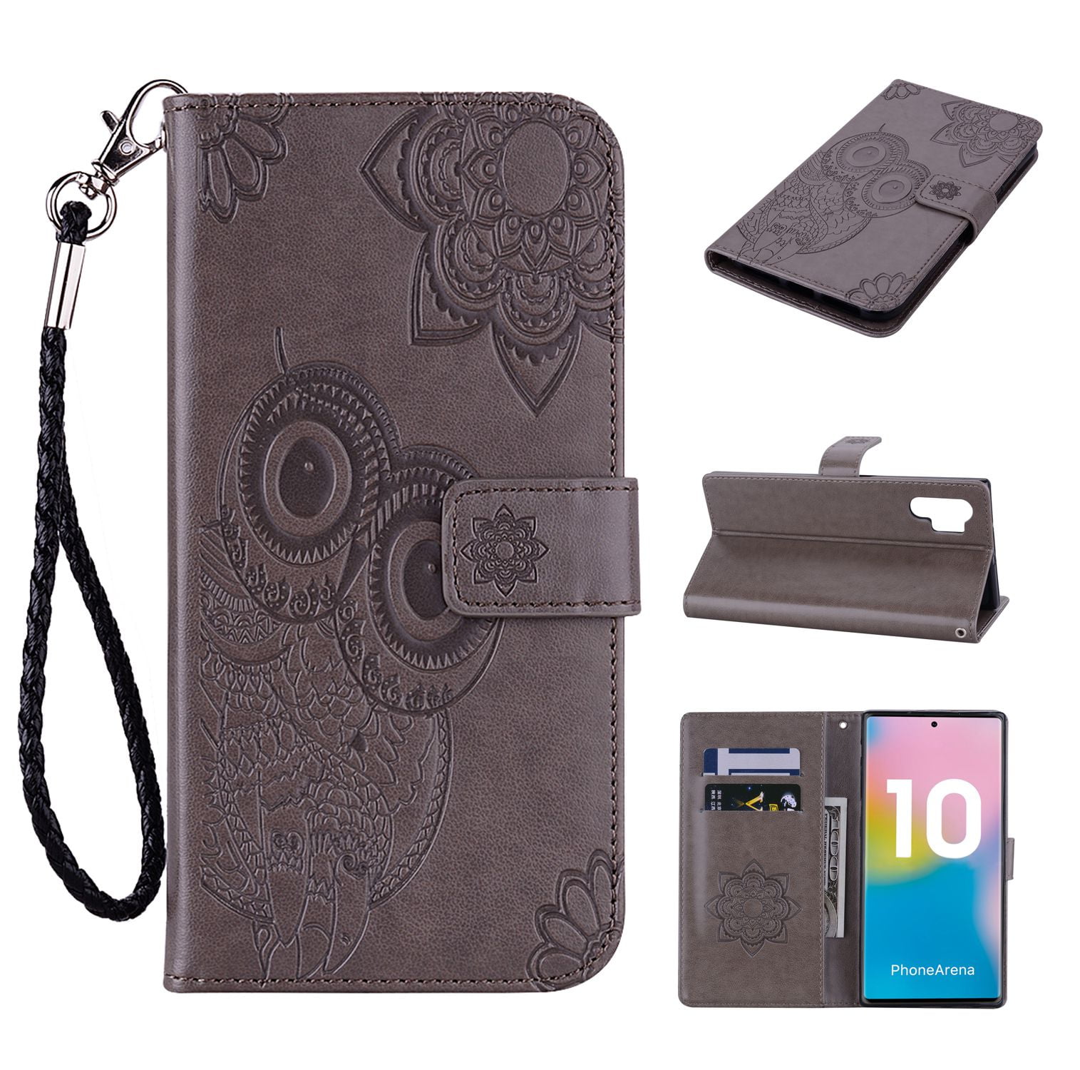 Allytech Galaxy Note 10 Plus Case, Note10+ 5G Case, Premium PU Leather ...