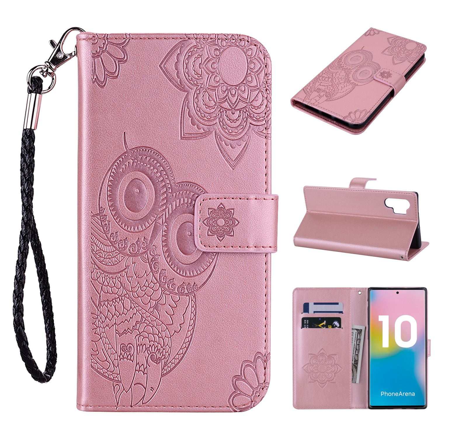 Allytech Galaxy Note 10 Plus Case, Note10+ 5G Case, Premium PU Leather ...