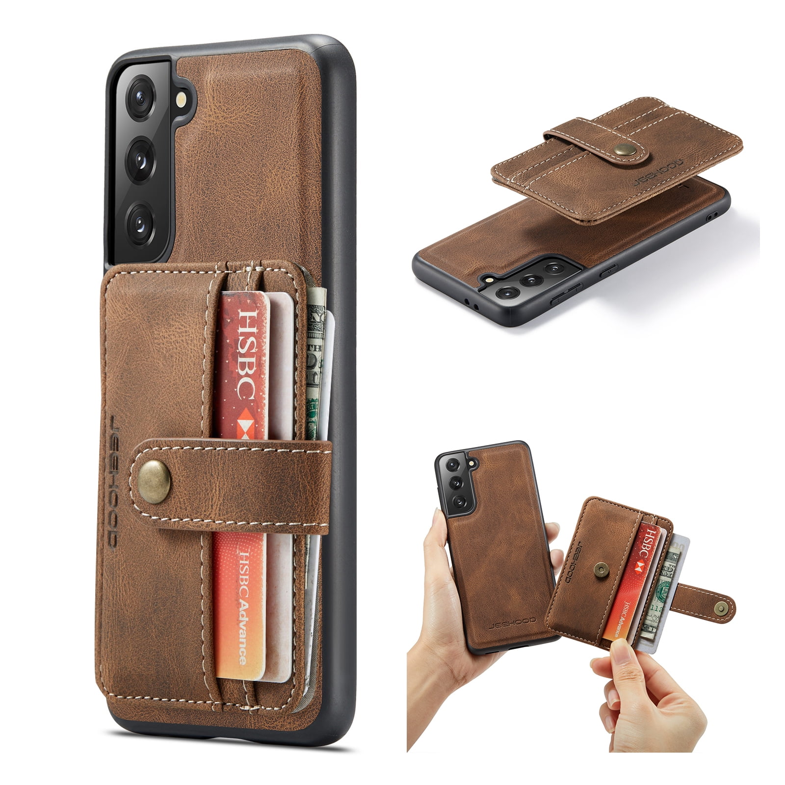 Allytech Galaxy S22 Wallet Case with RFID Blocking, PU Leather ...