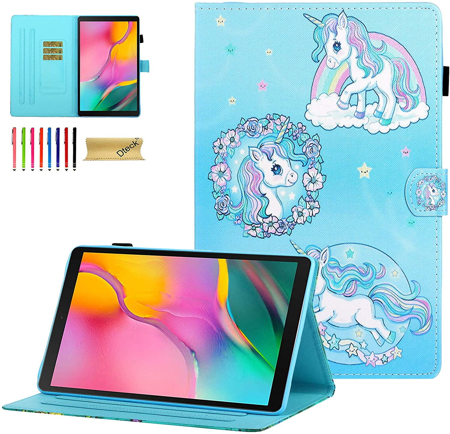 Allytech Galaxy Tab A 8.0 2019 Case, T290 T295 Case, PU Leather Slim ...
