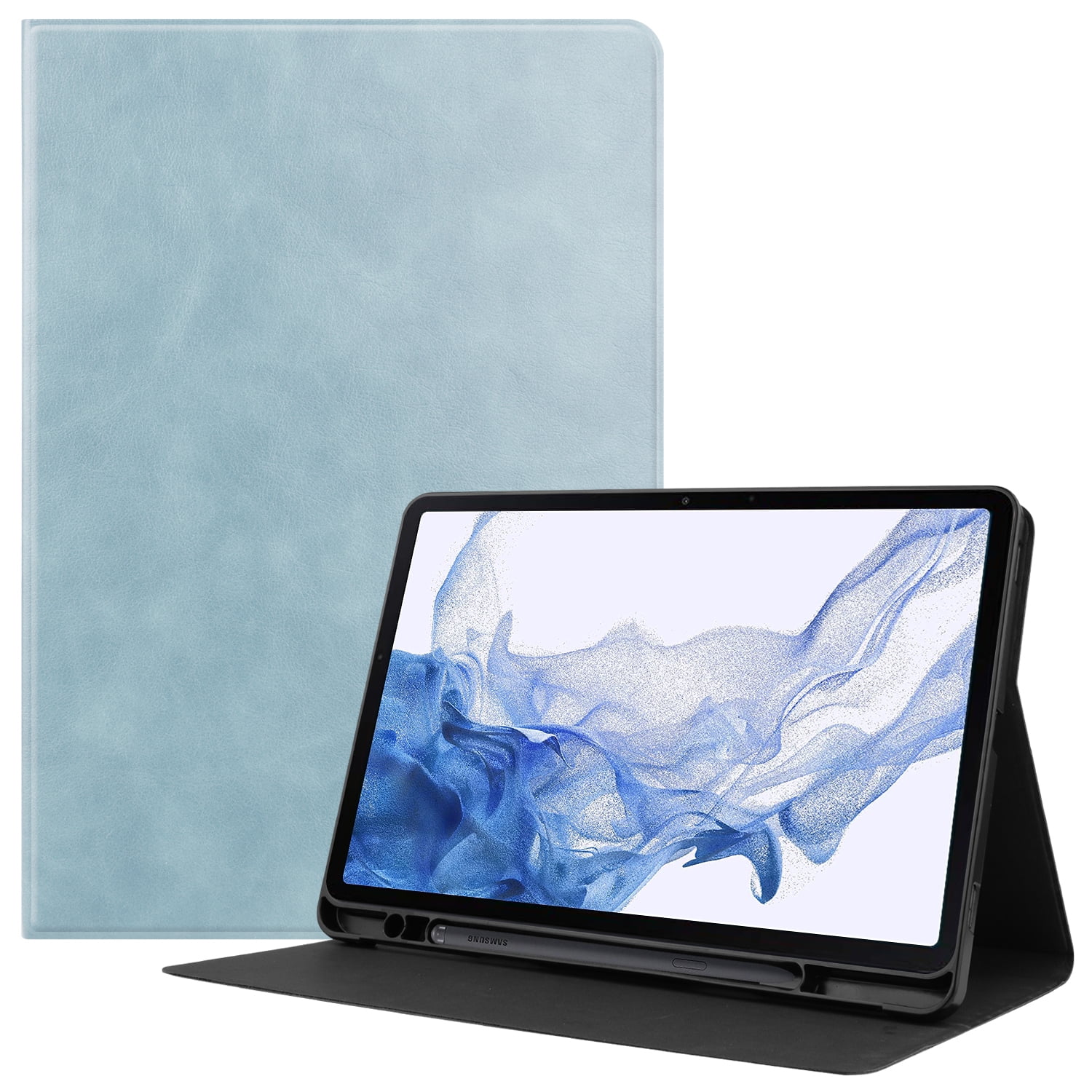 Allytech Galaxy Tab S8/ Tab S7 Case, Slim Fit Multiple Angle Stand ...