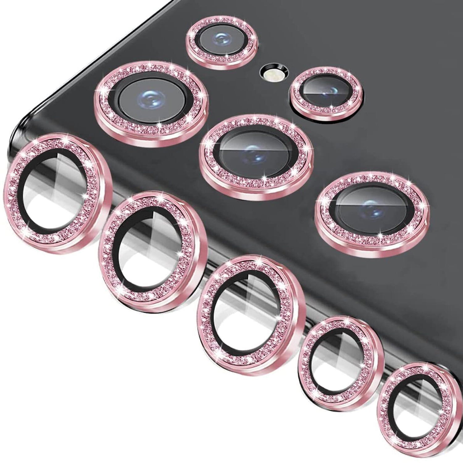 Allytech Glitter Bling Camera Lens Protector for Samsung Galaxy S24 ...