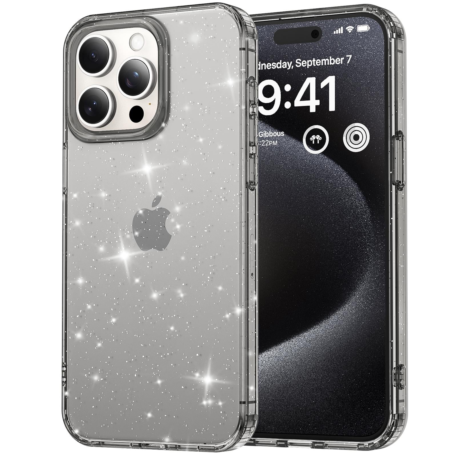 Allytech Glitter Bling Case for iPhone 16 Pro, [Non-Yellowing] [Four ...
