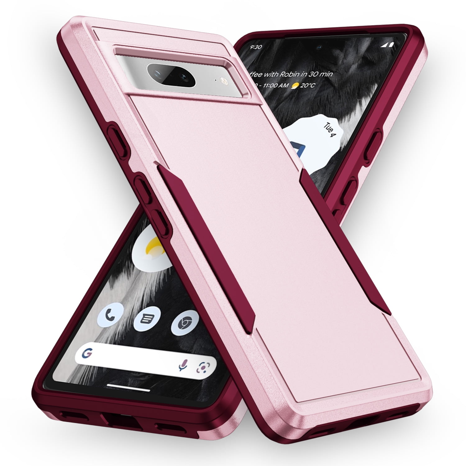 Allytech Google Pixel 6a Case 6.1" - Heavy Duty Shockproof Protective ...