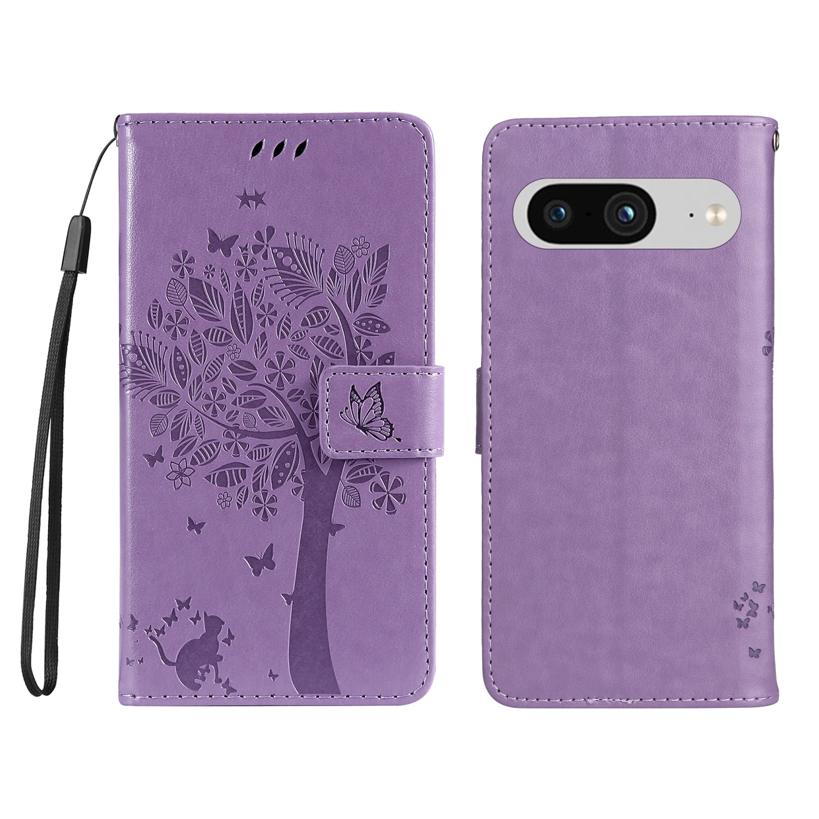 Allytech Google Pixel 8 Wallet Case, Pixel 8 Case 2023, PU Leather Slim ...