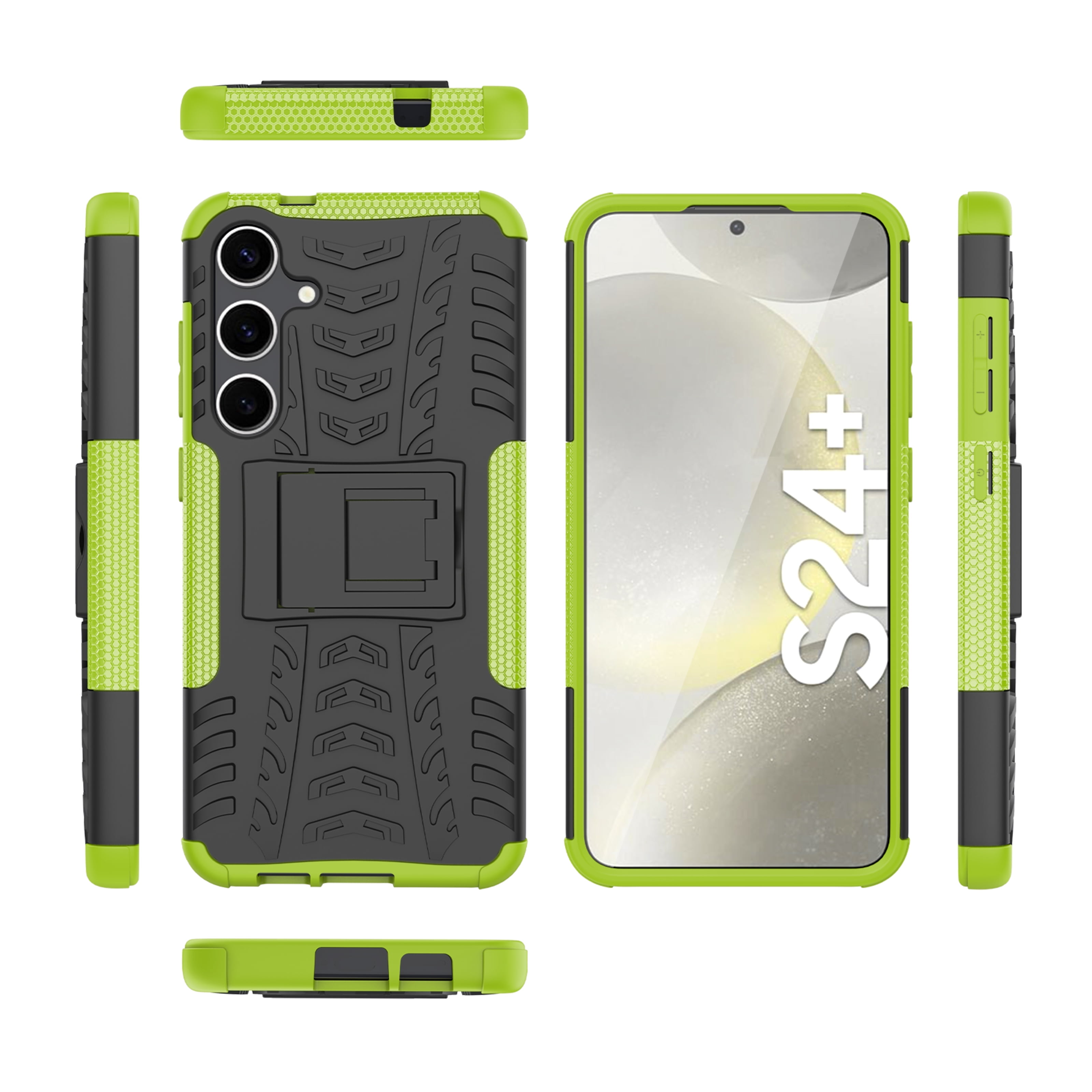 Allytech Hybrid Case for Samsung Galaxy S24 Plus with Hidden Kickstand ...