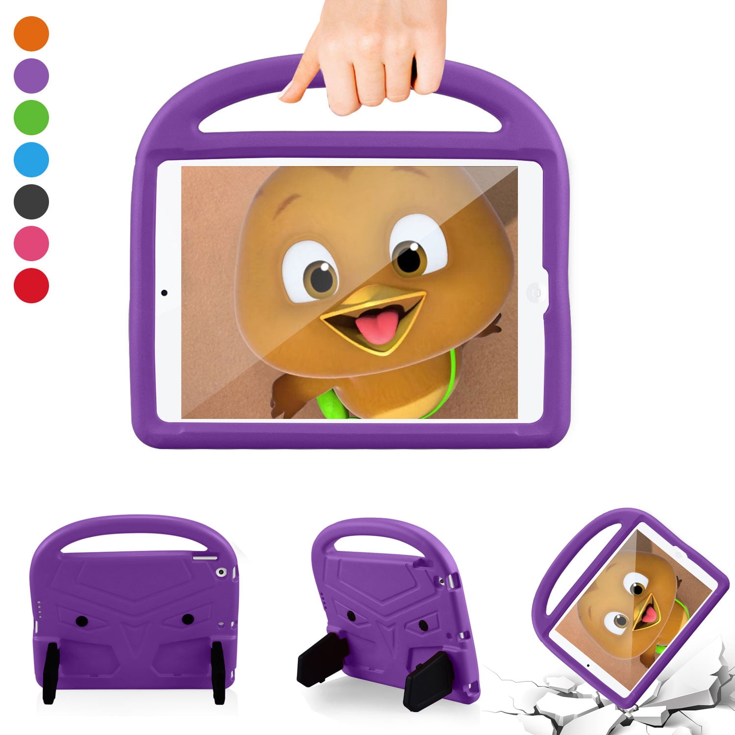 Allytech Kids Case for New iPad 10.2" 7th Generation, Soft EVA Foam ...