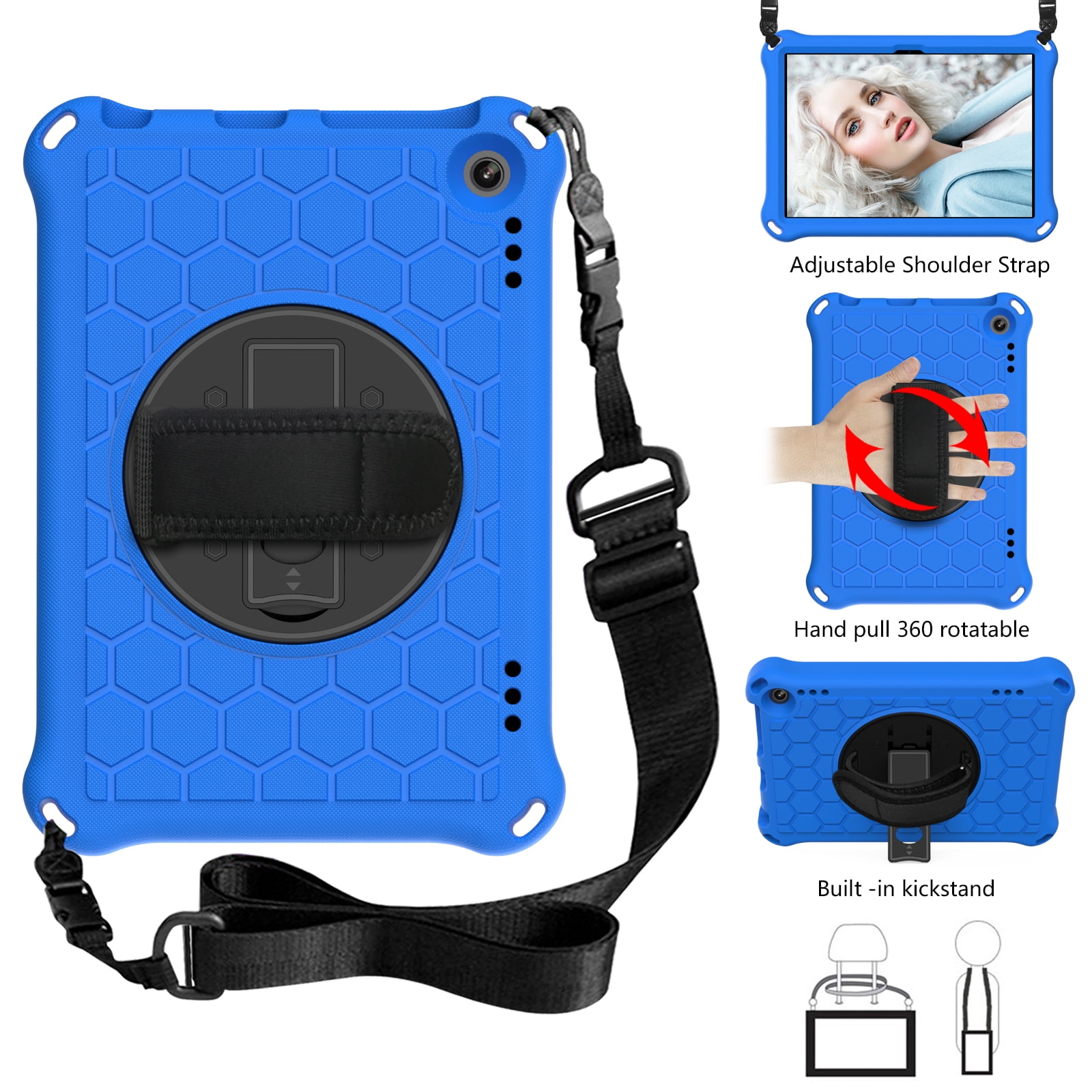 Allytech Kindle Fire HD 8 2020 Case for Kids, Fire HD 8 Plus Case ...