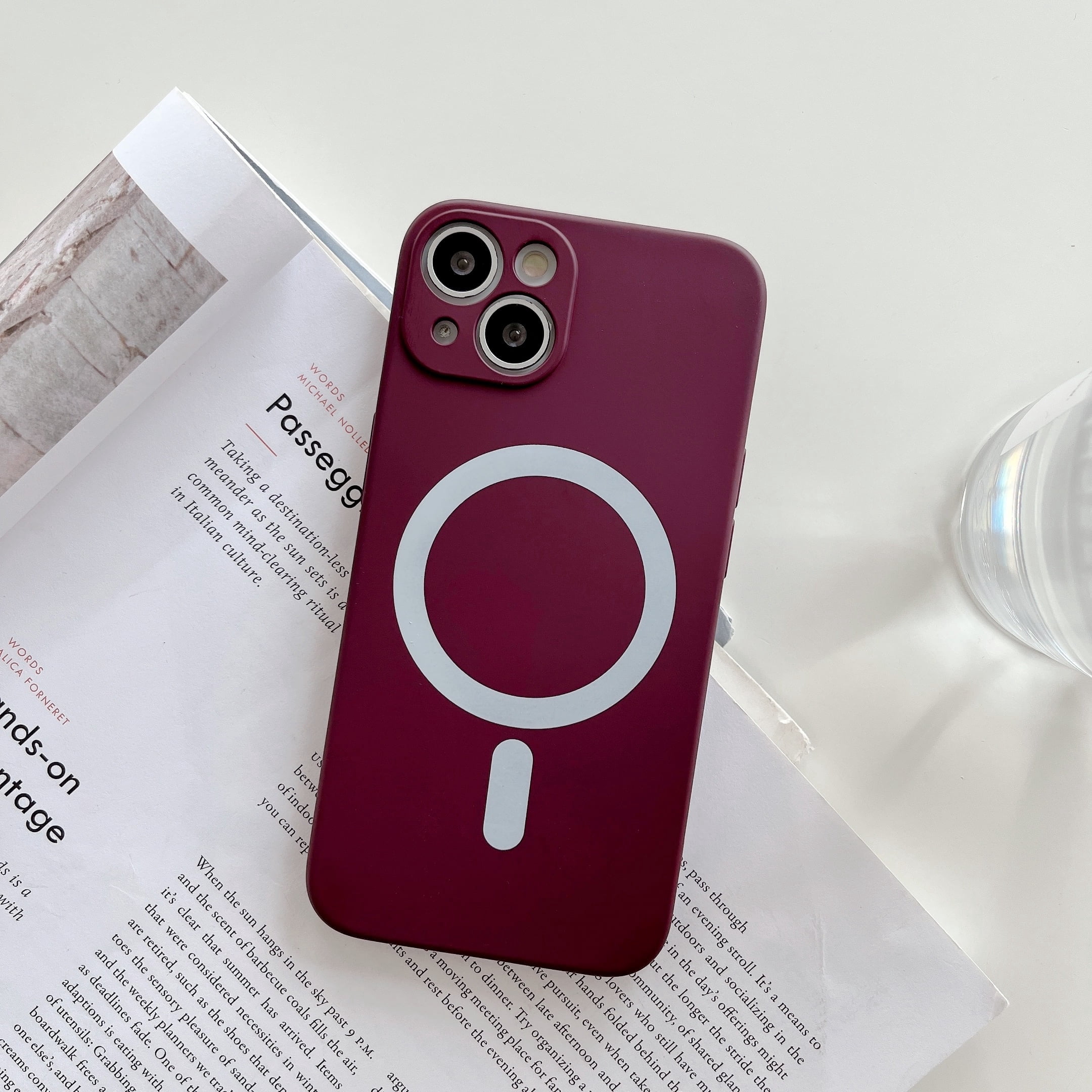 Allytech Liquid Silicone Rubber Case for iPhone 13 Soft Shockproof ...