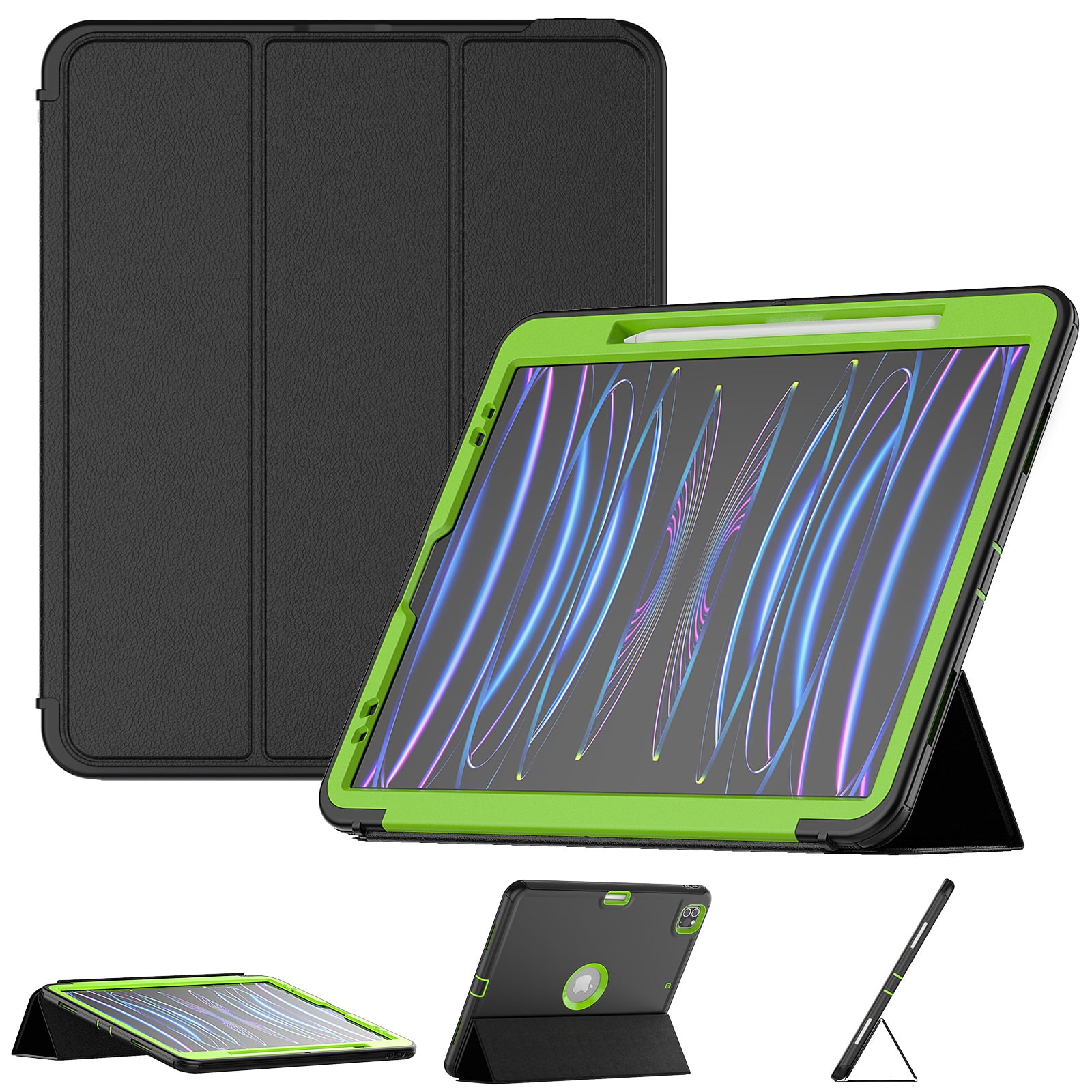 Allytech Magnetic Case Compatible with iPad Pro 12.9" (6th/5th/4th/3rd Gen, 2022/ 2021/ 2020 ...
