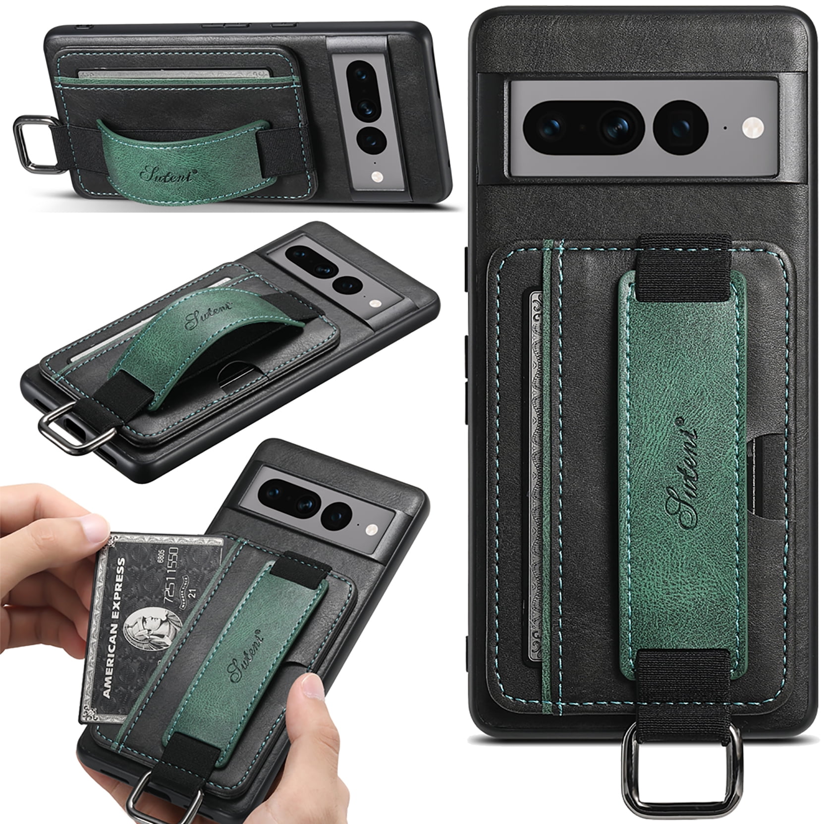 Allytech Phone Cover for Google Pixel 8 Pro Case, Vintage PU Leather ...