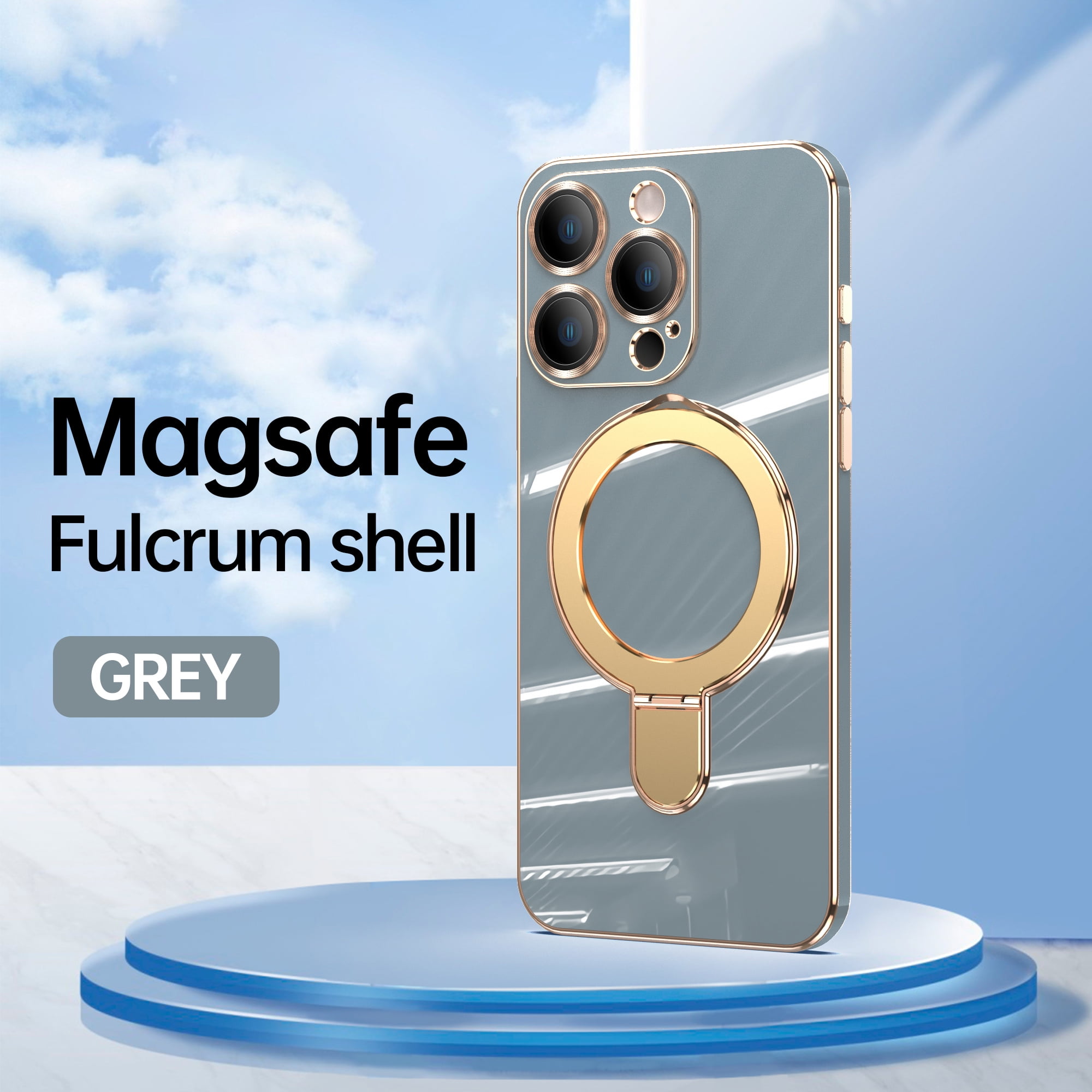 Allytech Plated Case For Iphone 14 Compatible With Magsafe Magnetic