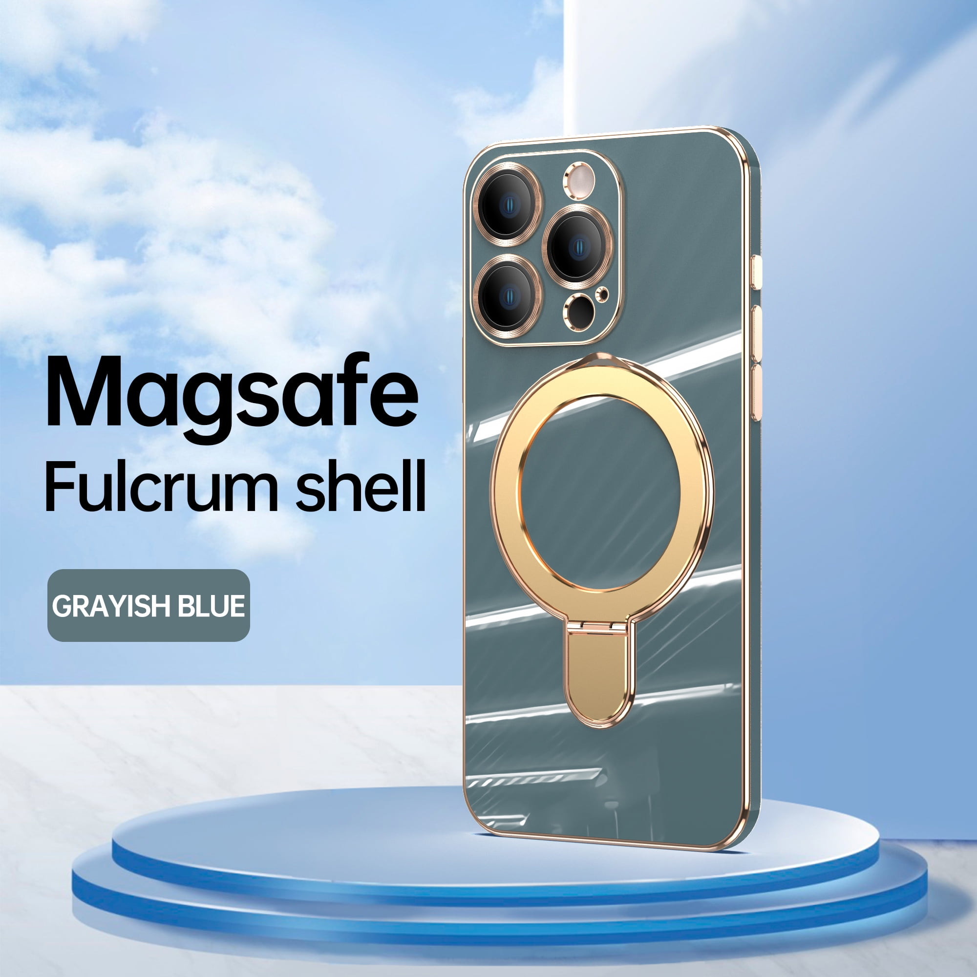 Allytech Plated Case for iPhone 16e Compatible with MagSafe, Magnetic ...