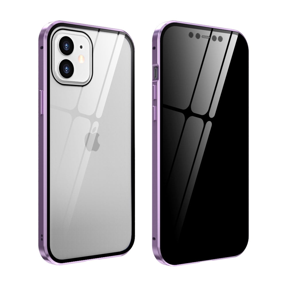Allytech Privacy Magnetic Case for iPhone 12 6.1"/ iPhone 12 Pro, Anti ...