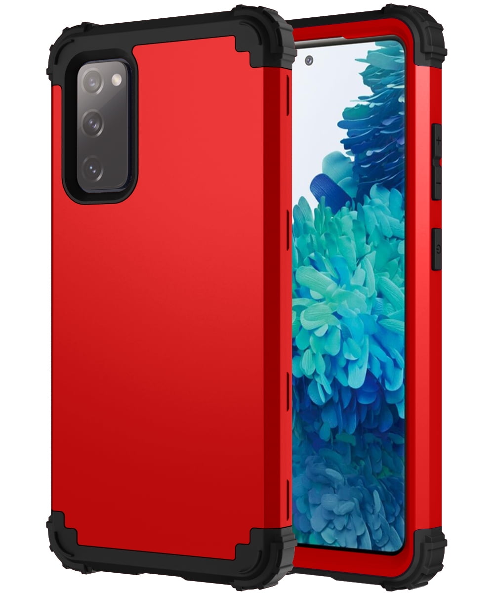 Allytech Samsung Galaxy S20 FE Case, Heavy Duty Protection Hybrid Hard ...