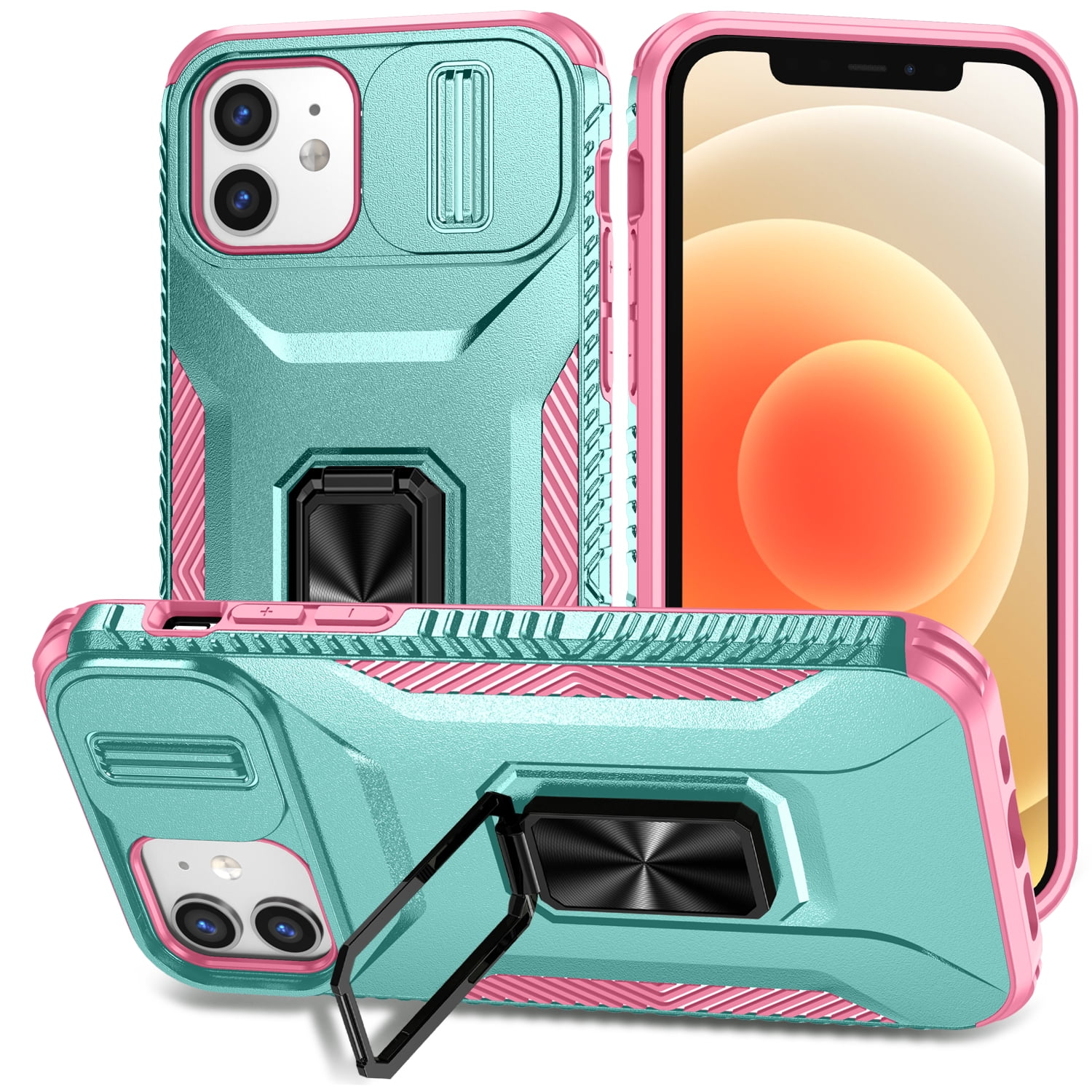 Allytech Shockproof Back Case for Apple iPhone 12/ iPhone 12 Pro ...