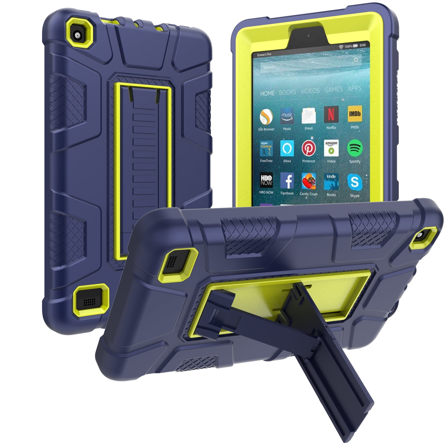 Allytech Shockproof Case for Amazon 7 Inch Tablet Fire 7 2019 9th ...