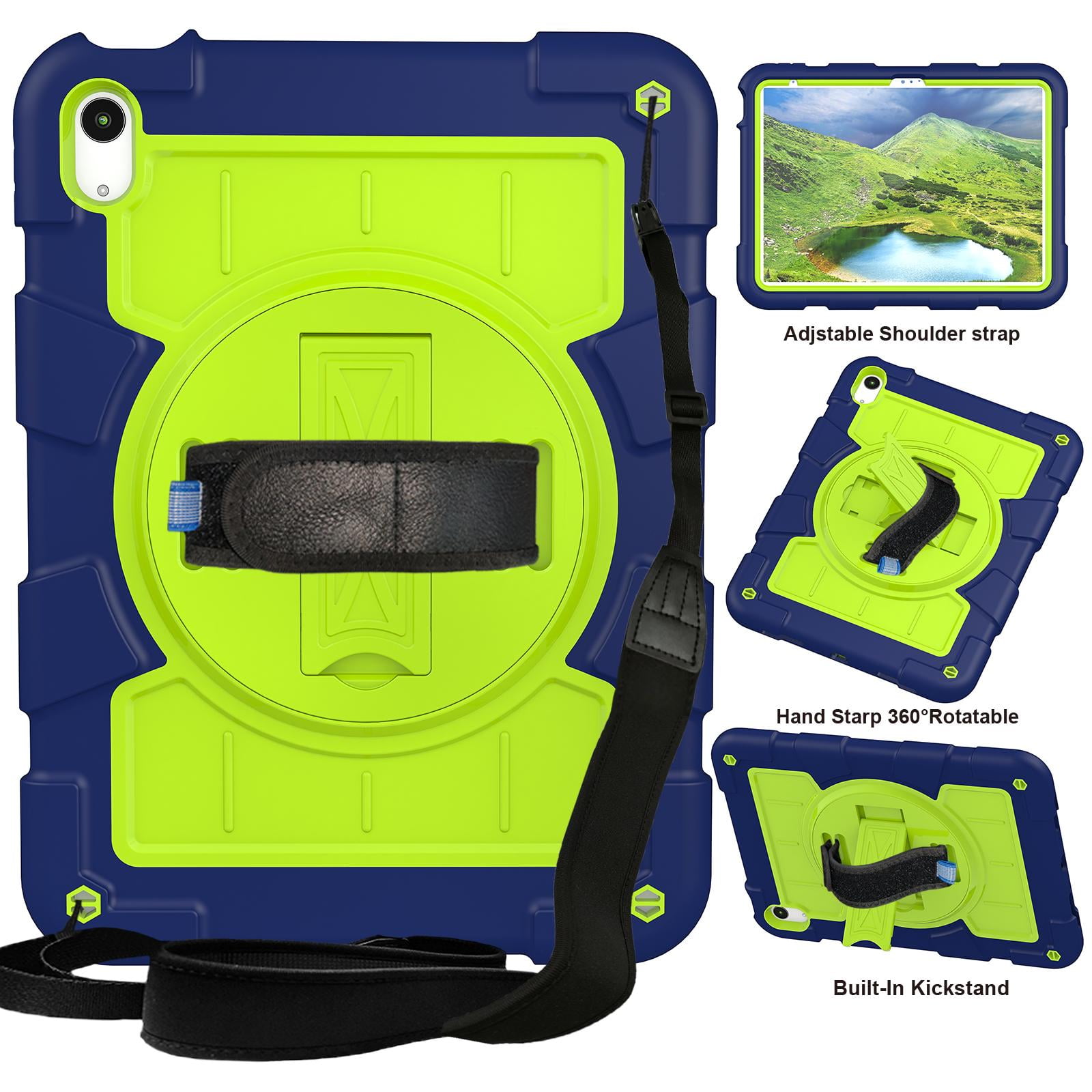 Allytech Shockproof Case for Apple iPad 10.9" 10th Generation, iPad 10 ...