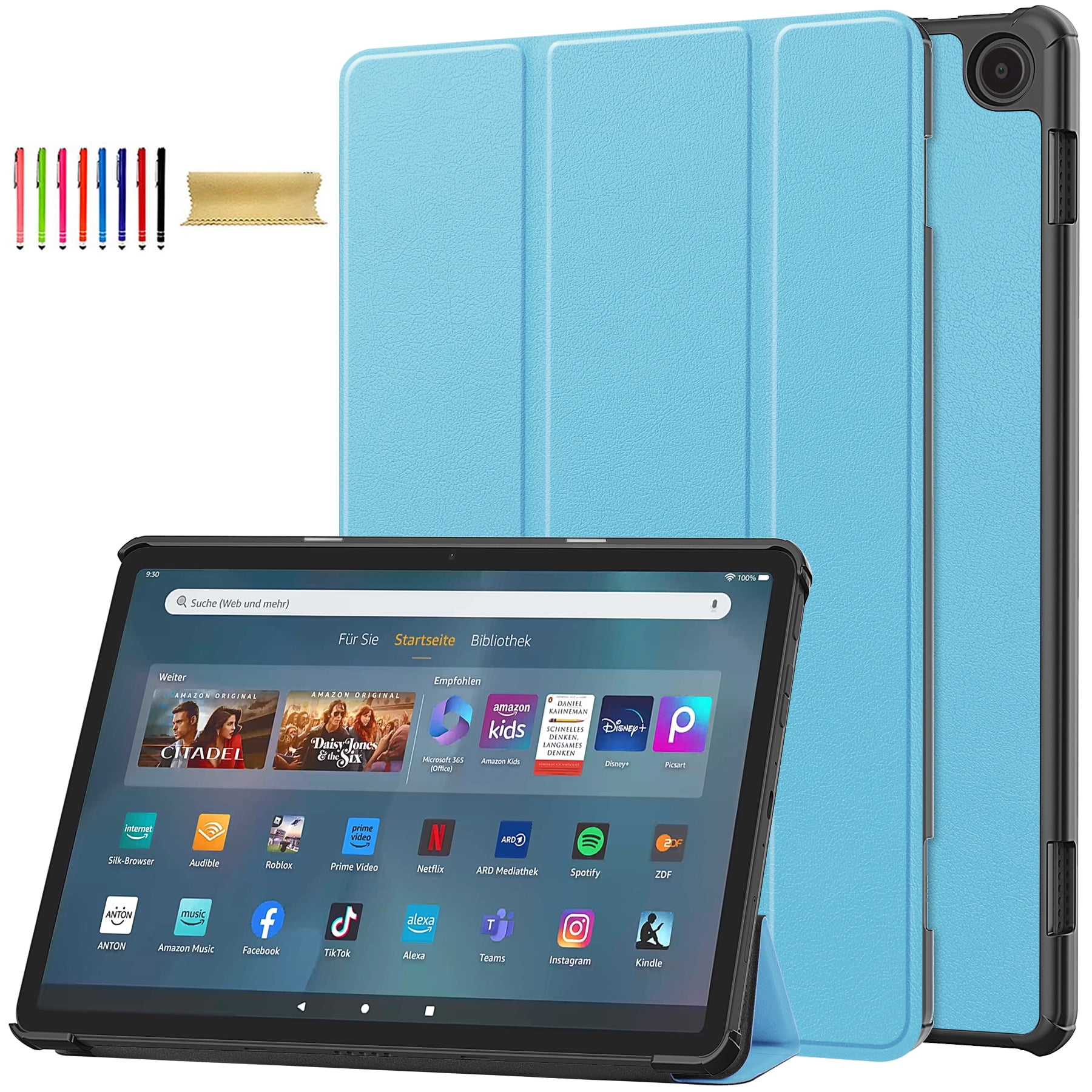 Allytech Slim Case for Amazon Fire Max 11, Fire Max 11 Case, Trifold ...