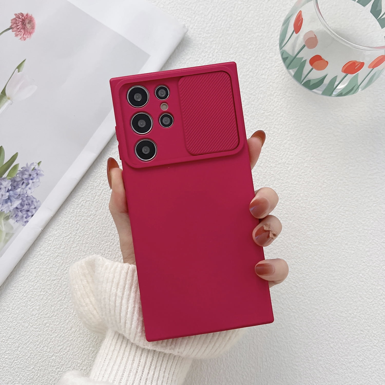 Allytech Solid Color Phone Case Designed for Samsung Galaxy S24 FE ...