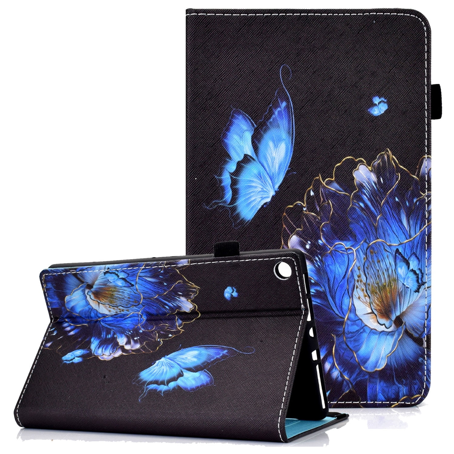 Allytech Stand Case for Kindle Fire HD 10.1" 2019 9th Gen Old Model ...