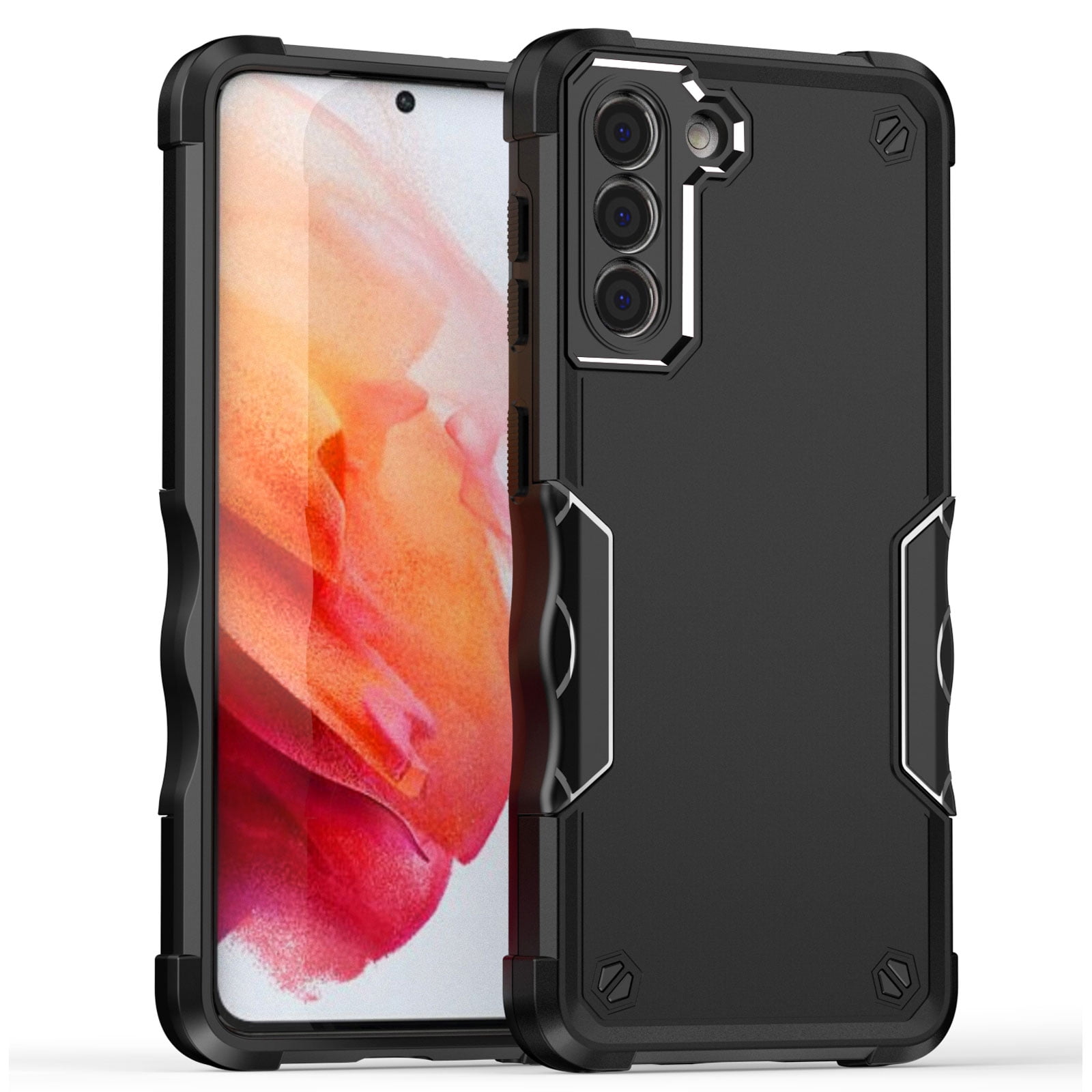 Allytech Sturdy Phone Case for Samsung Galaxy S21, Heavy Duty Camera ...