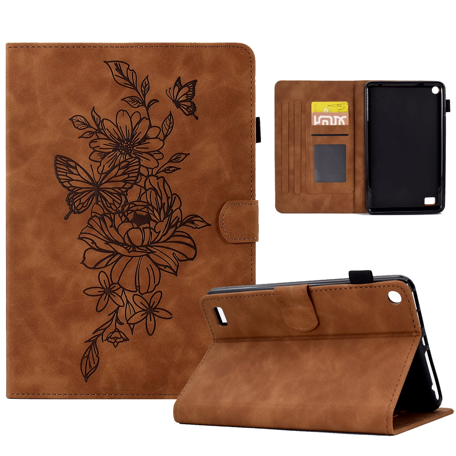 Allytech Wallet Case for Kindle Fire 7" 9th/7th/5th Gen 2019/2017/2015 ...