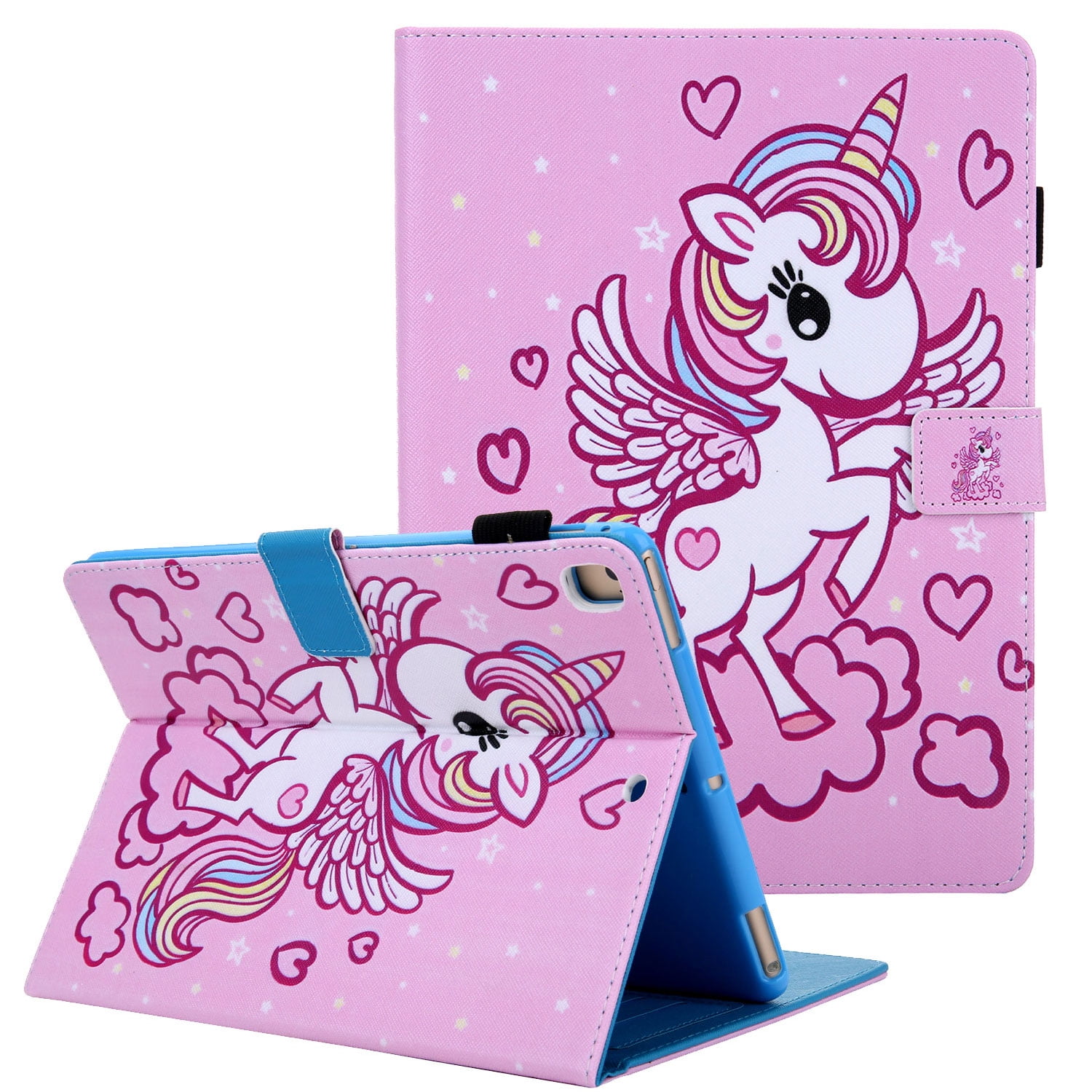 Allytech iPad 2018 Case, iPad 2017 Case, iPad Air 1 / Air 2 Case, PU ...